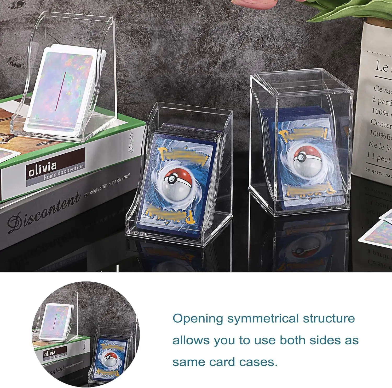 Acrylic Slab Trading Card Grading Slab Plastic Grading Card Case Card ...