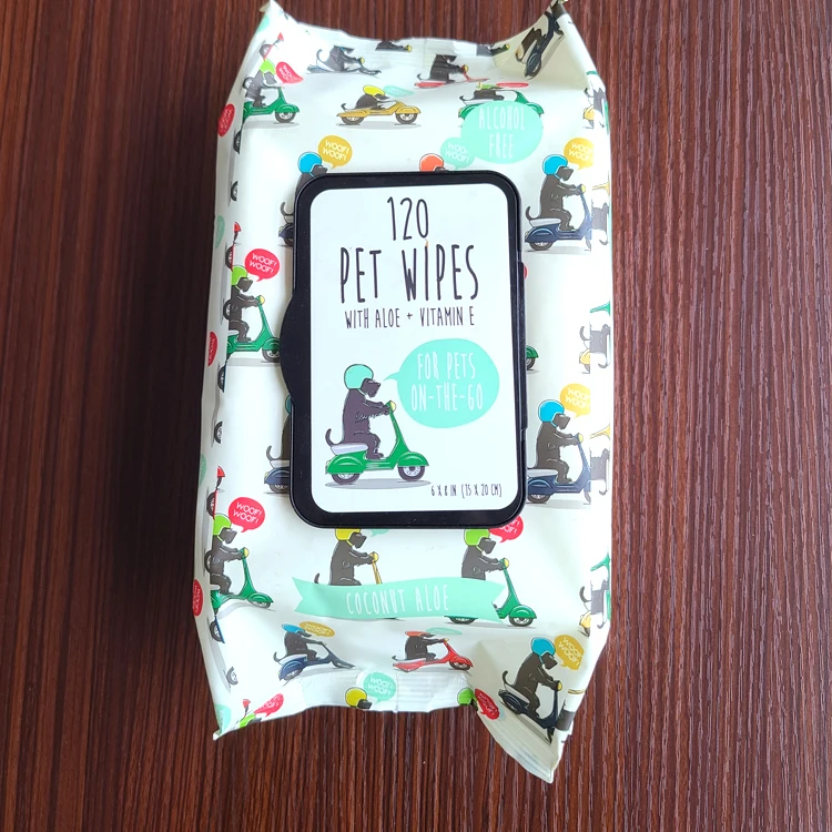 Custom Sanitary Towel Plastic Packaging Laminated Facial Make Up Wet ...