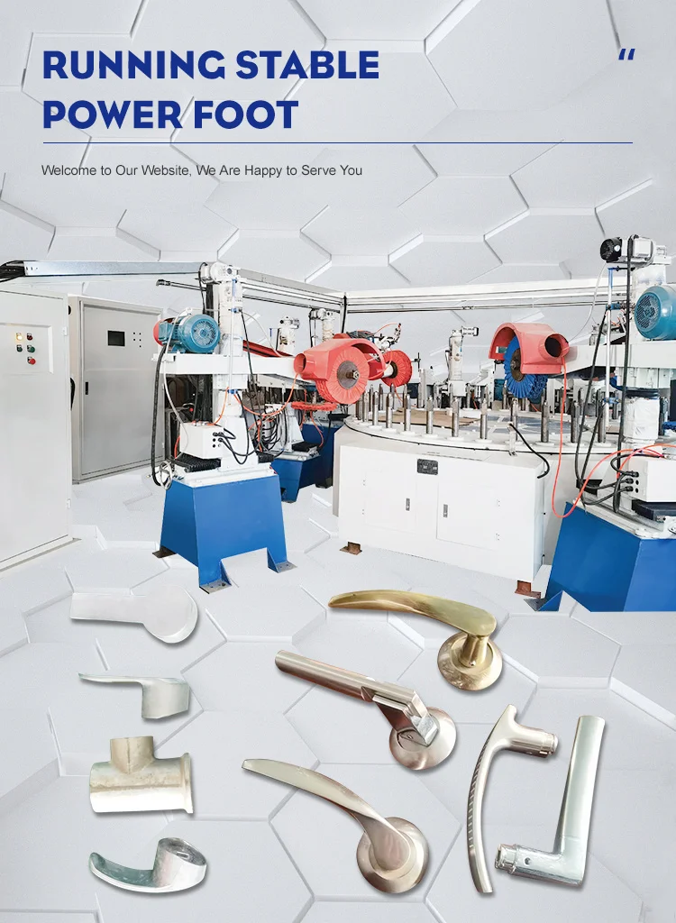 Automatic Rotary Table Polishing Machine Stainless Steel Utensils ...