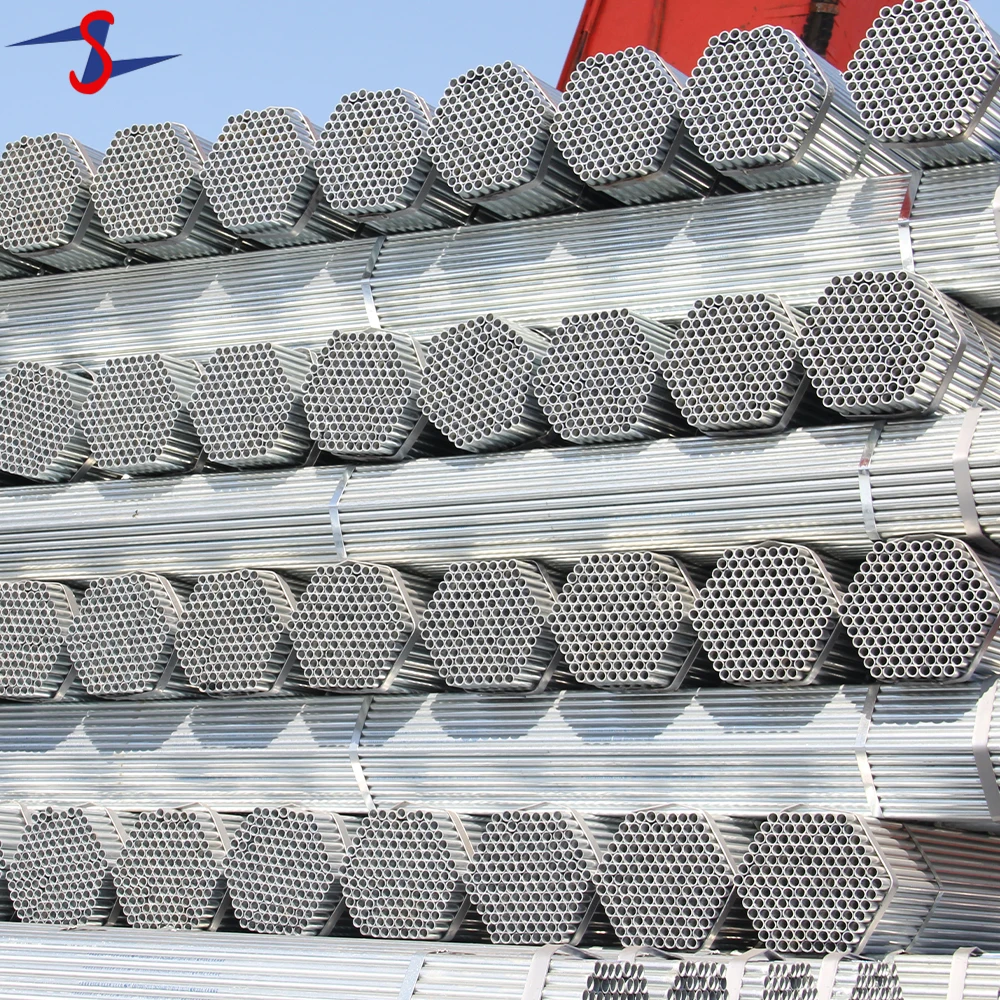 Best Selling Product Round Galvanized Steel Pipe Metal Gi Welded Steel ...