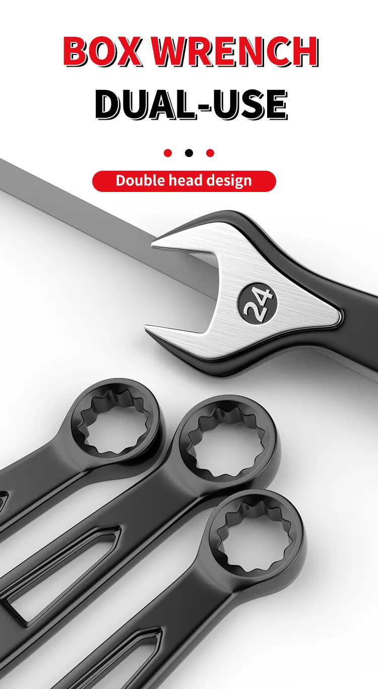 Double-ended Plum Blossom Wrench Set - 6-32mm Auto Repair Tools