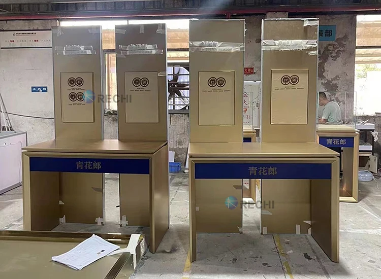 RECHI Liquor Store Display Fixture - Enhance Visual Merchandising