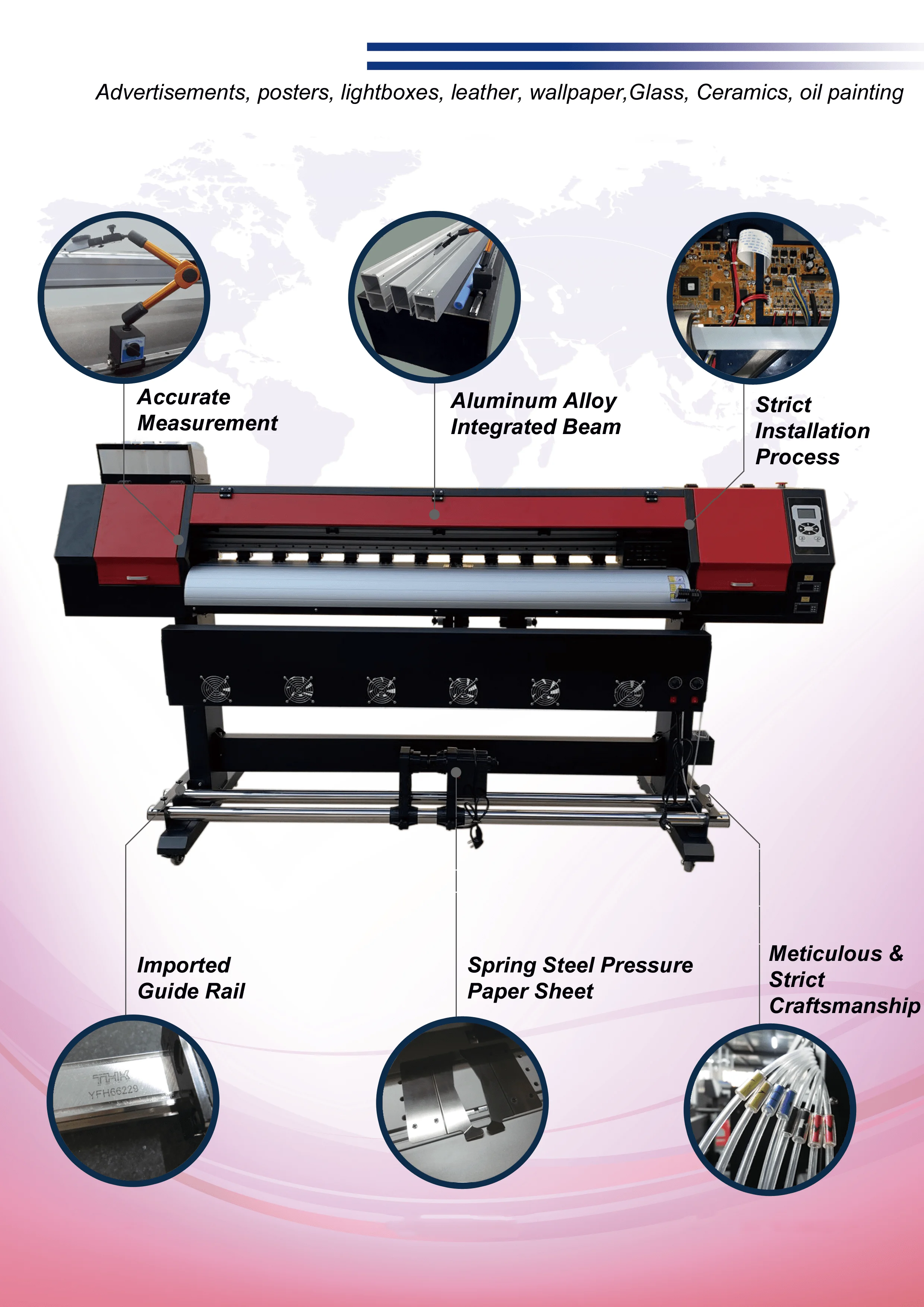 Colorful Fabric Digital Textile Printing Machine 3.2m