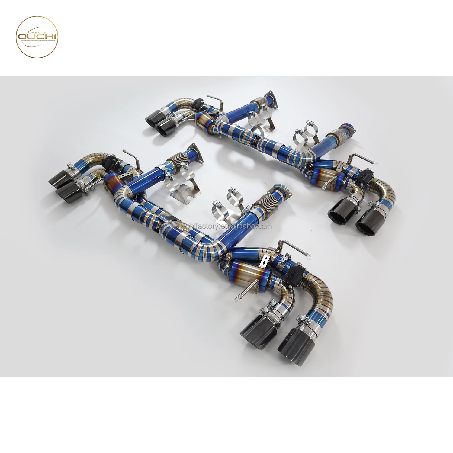 OUCHI High Quality Titanium Alloy Exhaust Catback For Corvette C8 6.2L ...