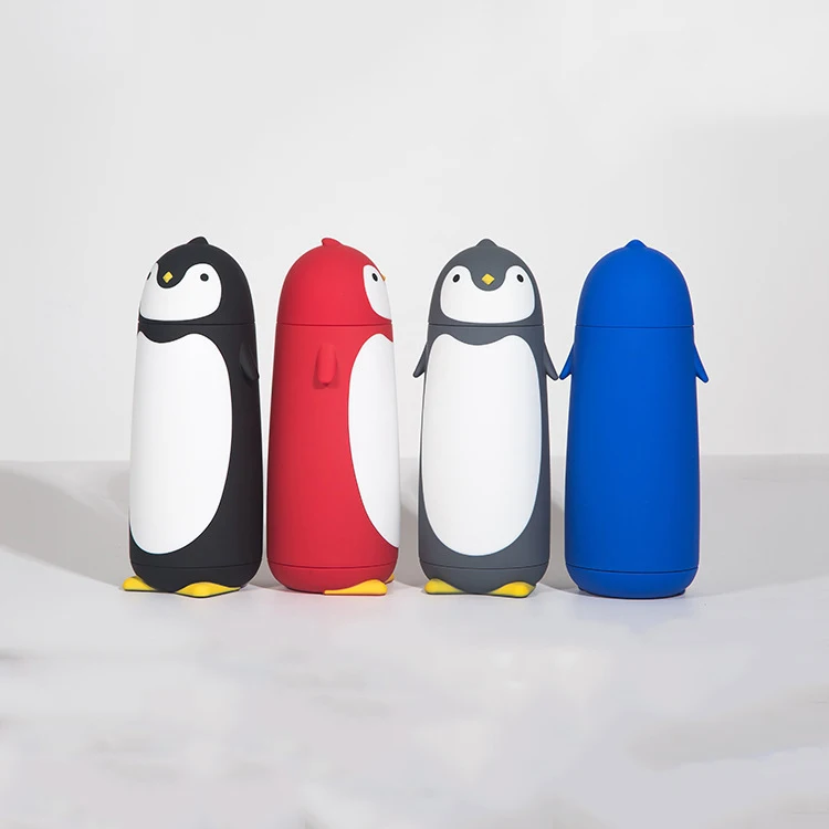 Creative Penguin Shape Glass Water Bottle - Cute, Eco-Friendly ...