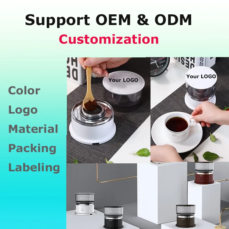 Mini Portable Espresso Machine Travel Car Coffee Portable Machine Maker ...