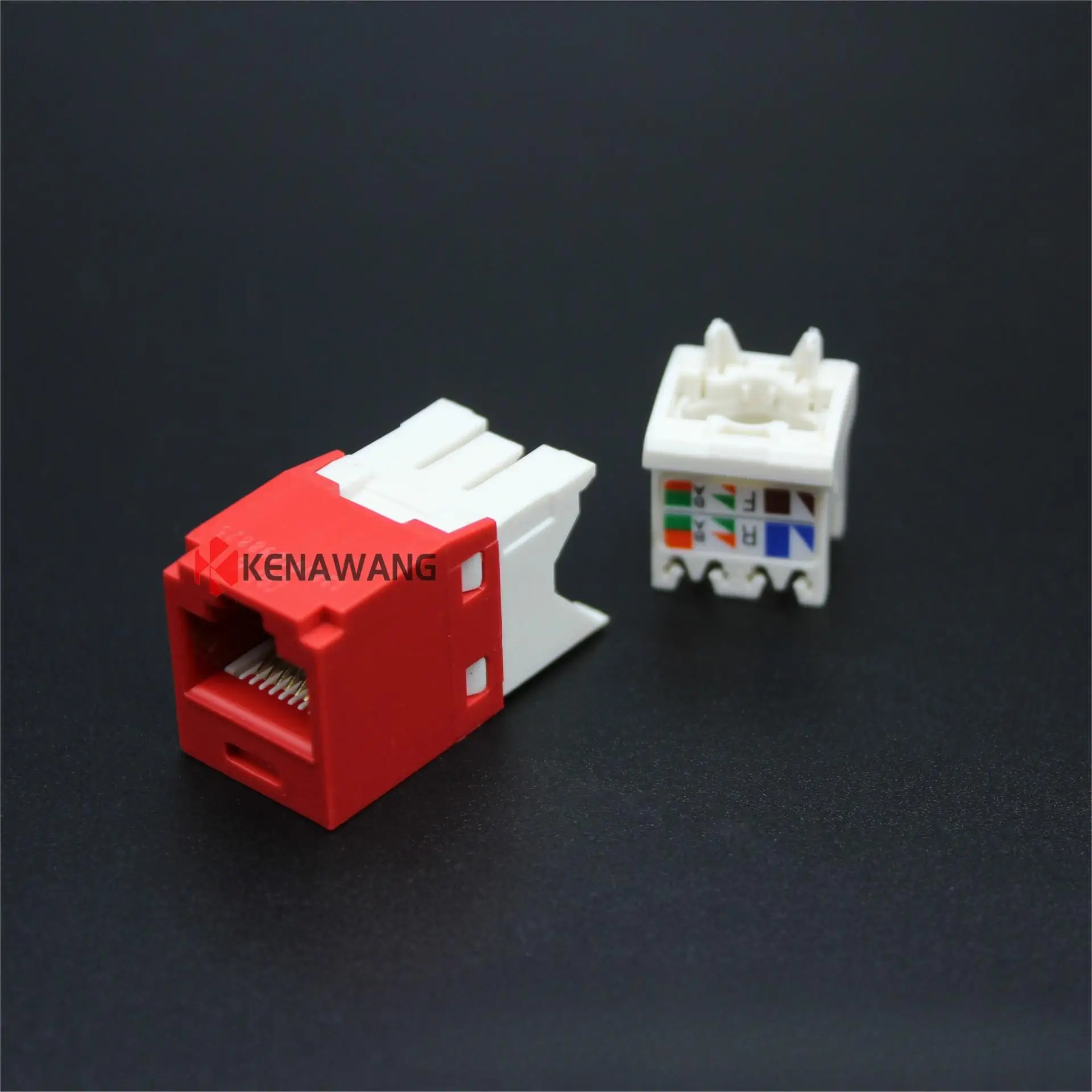 UTP RJ45 Modular Jack Panduit Cat6 Cat6e Keystone Jack CJ688TGRD ...