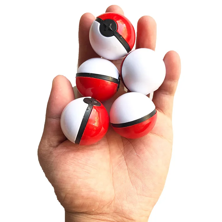 Cheap Hot Sale 3.4 cm Pokeball Toy Poke Mon Ball Capsule Toy with ...