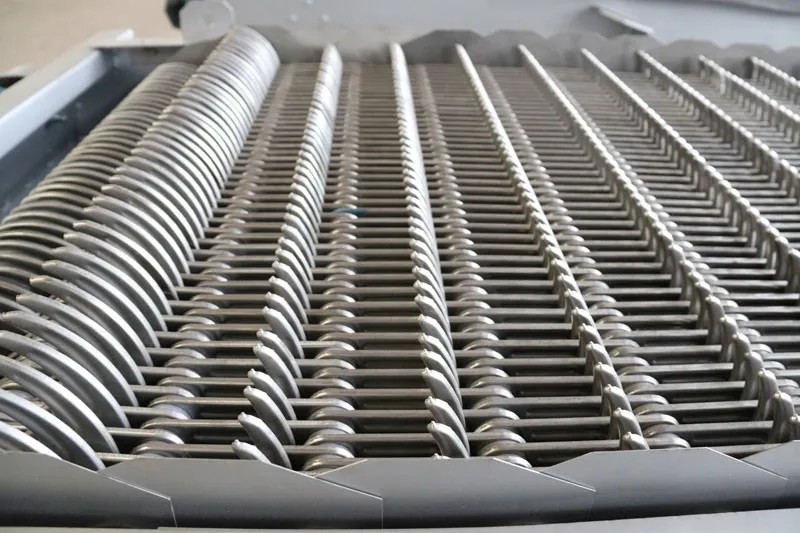 Mechanical Stainless Steel Tooth Grille Rotary Fine bar Screen Machine ...