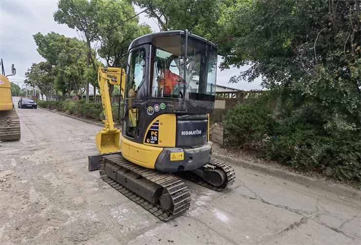 Mini Excavator Komatsu Pc35mr 3 Ton Used Excavators Pc55 Pc56 Digger Excavator Price For Sale ...