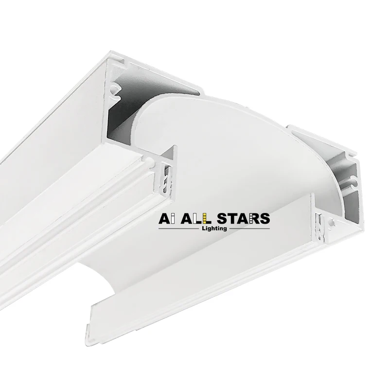 PVC Ceiling Stretch Ceiling LED Aluminum Profile Linear Lighting ...