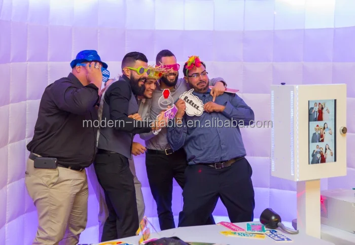 Portable Led White Straight Inflatable Wall Inflatable Backdrop For ...