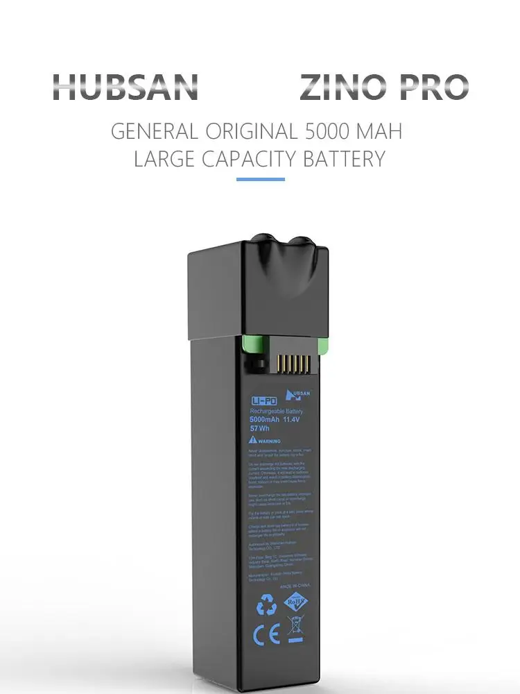 Hubsan zino pro battery 5000mah store