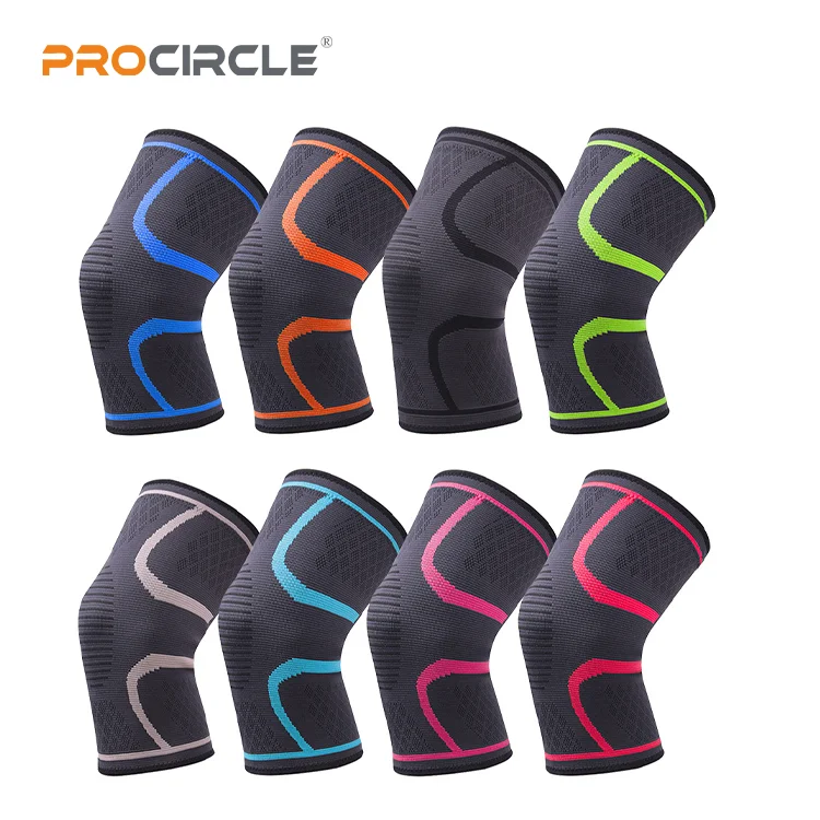 Professional Knee Wraps Powerlifting Knee Brace Support Compression ...