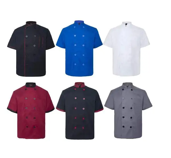 White French Chef Jacket Uniform for Chef - Durable & Stylish