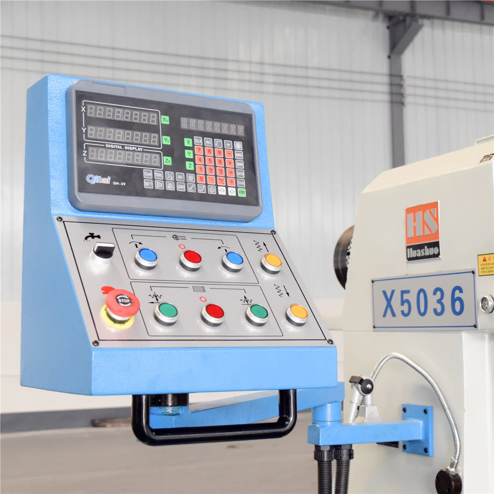 X5036 Turret Drill Milling Machine Horizontal And Vertical Milling ...