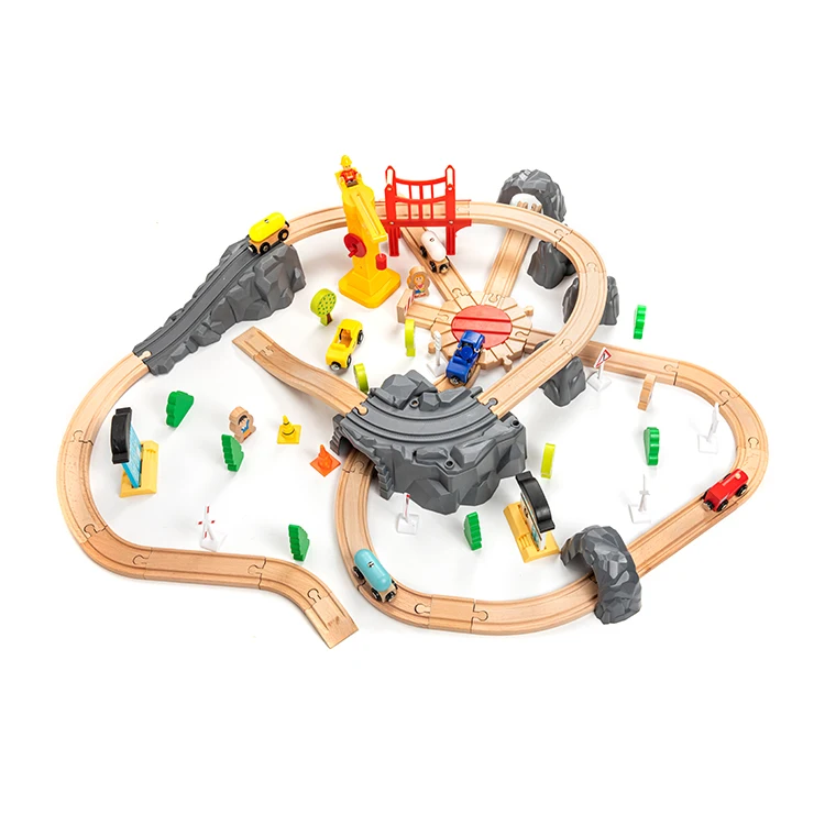 Classical Railway Toy Train - Educational Fun for Kids