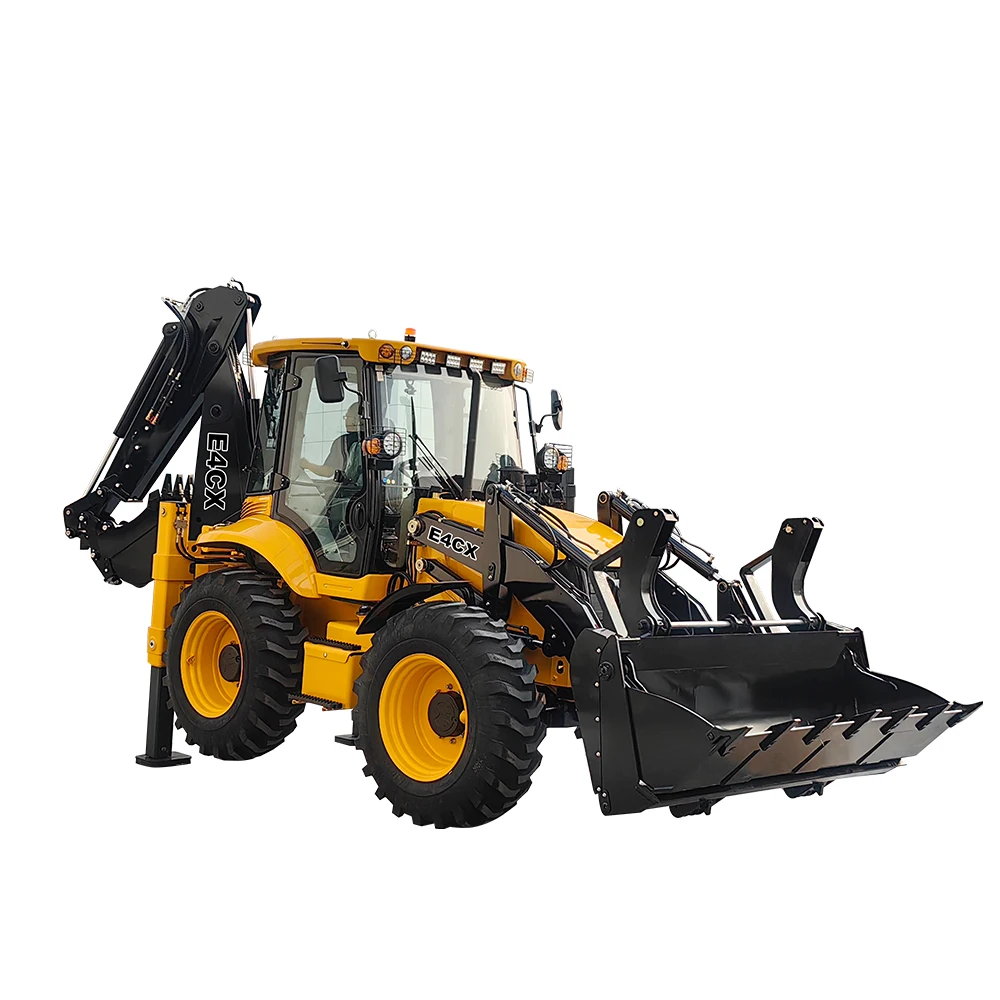High-quality Manufacturer 2-2.5ton 4x4 Wheel Backhoe Loader For ...
