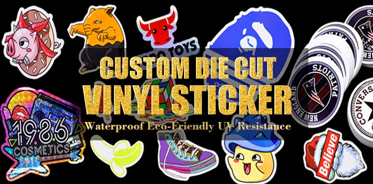 Custom Printed Bumper Vinyl Lettering Transfer Decals Pvc Car Stickers ...