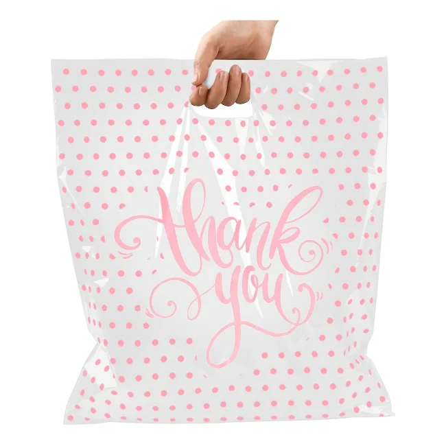 Custom Die Cut Plastic Bags - Biodegradable & Recyclable
