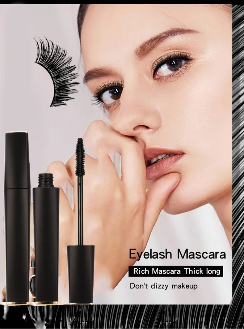 Private Label Color Waterproof 5d Fiber Silk Mascara with My logo Long ...