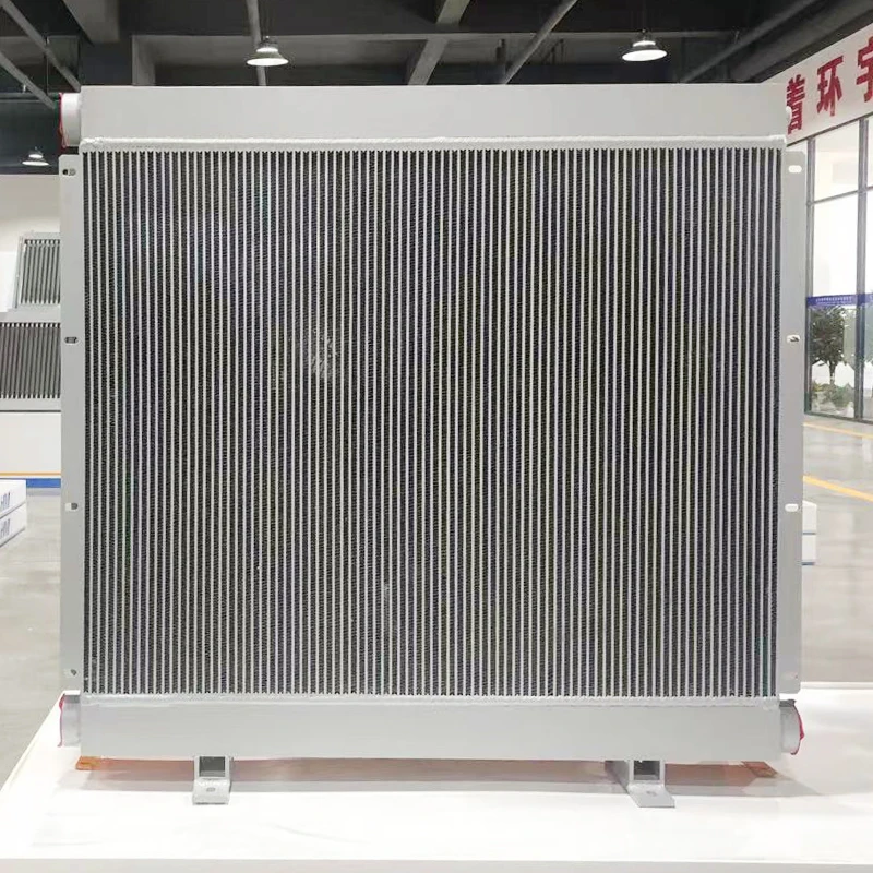 Hydraulic Mechanical Air Oil Cooler Aluminum Plate Fin Heat Exchanger ...