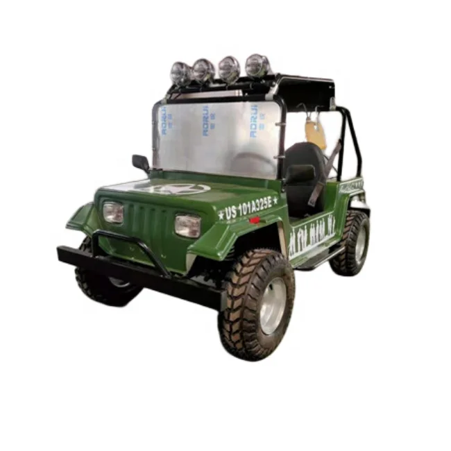 Classical Mini Jeep 150cc Single Cylinder, 4-Strokes Mini Sightseeing ...