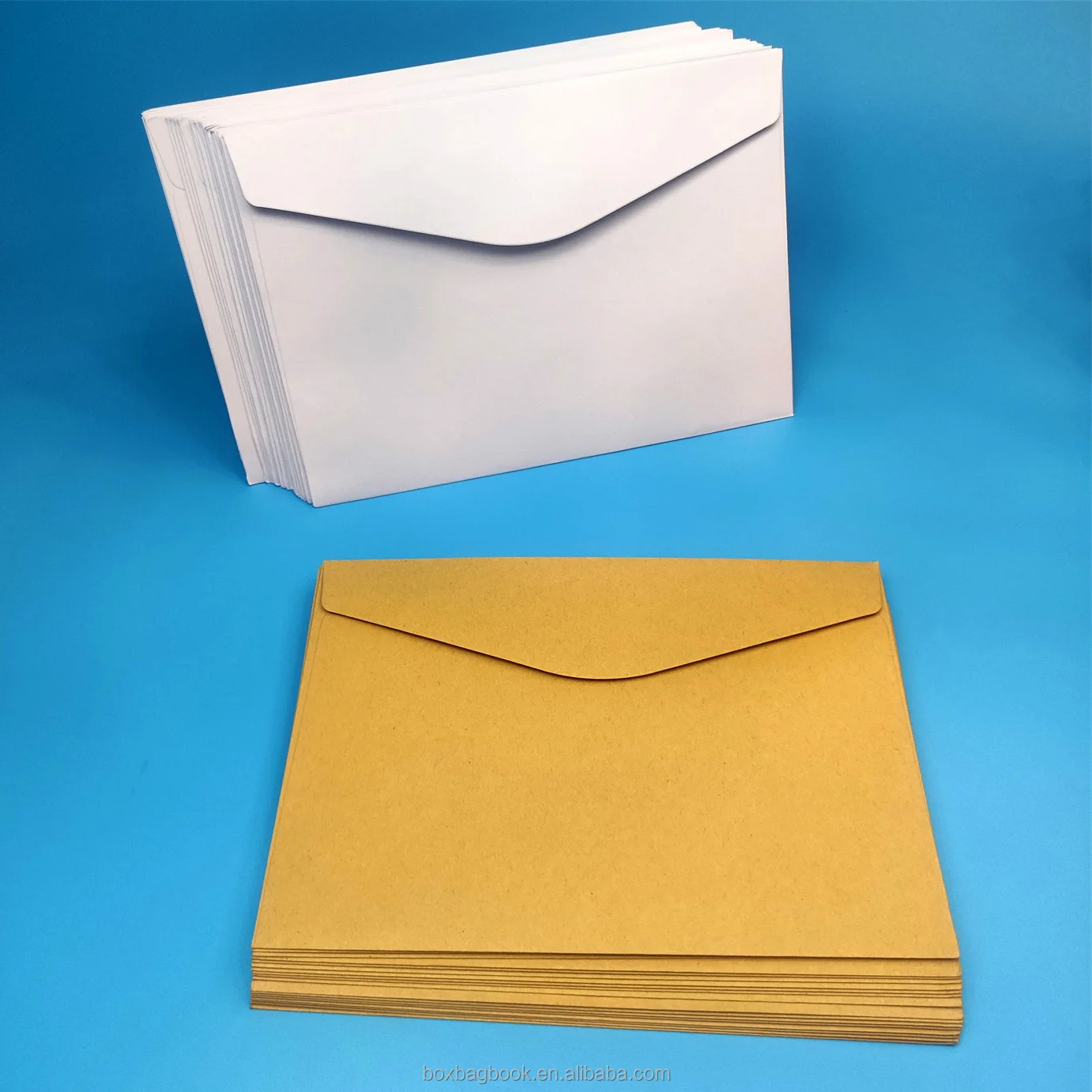 Sunshine Rts Low Moq White Kraft Black Coloured Envelope Sample C5 C6 ...