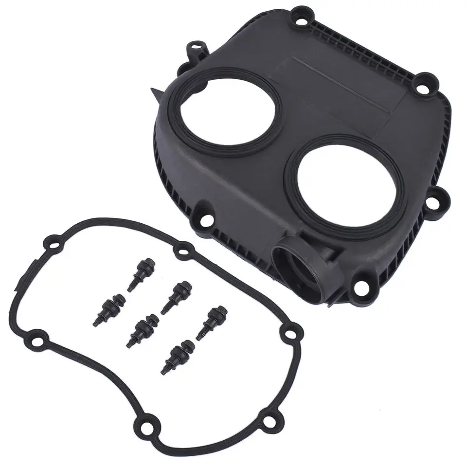 Car Engine Timing Chain Cover With Gasket Bolt For Audi A4 A5 A6l Q3 Q5 ...