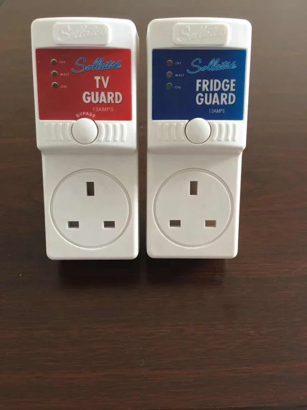 Kampa AVS 5A 13A Voltage Protector TV Guard with UK Plug