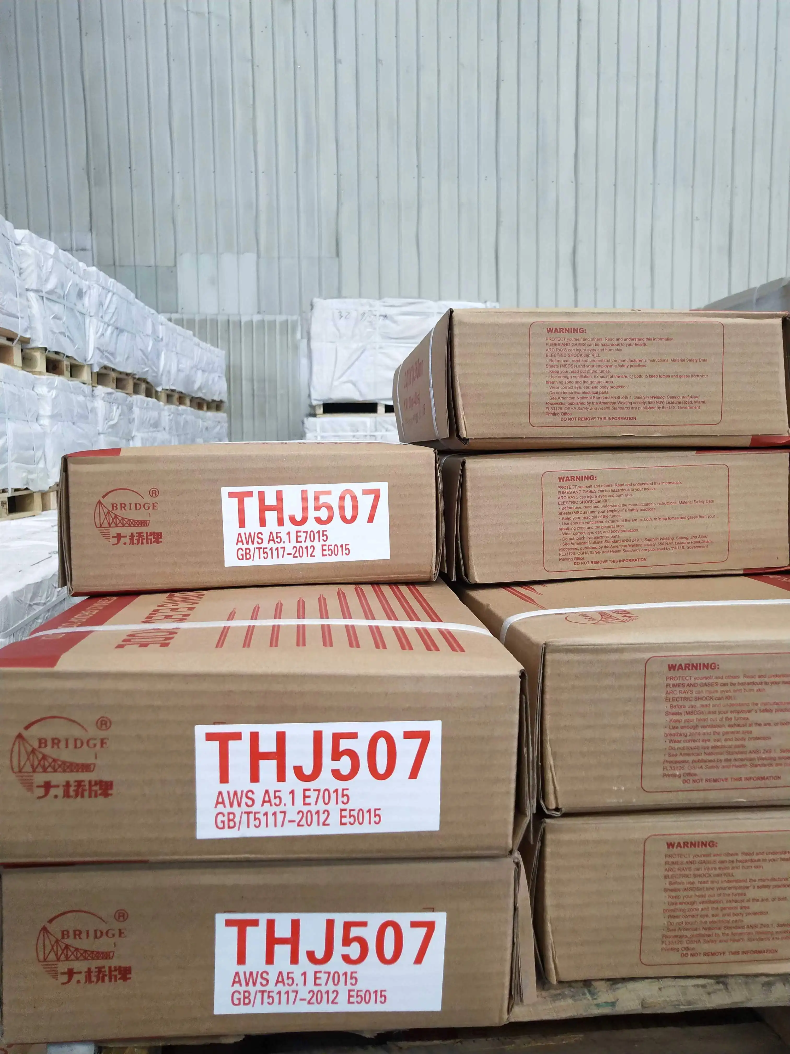 Fabrik Direkt Verkauf Tianjin Bridge Marke Schweiß Elektrode Aws E7015 ...