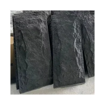 Hzsy 3d Texture Stone For Exterior Artistic Pu Stone Cladding Faux ...