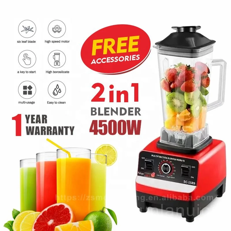 Wholesalers Electric Large Commercial Blender - High Performance