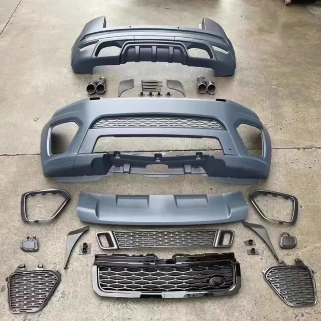 Front Rear Bumper Assembly For Land Range Rover Evoque Svr Modified ...