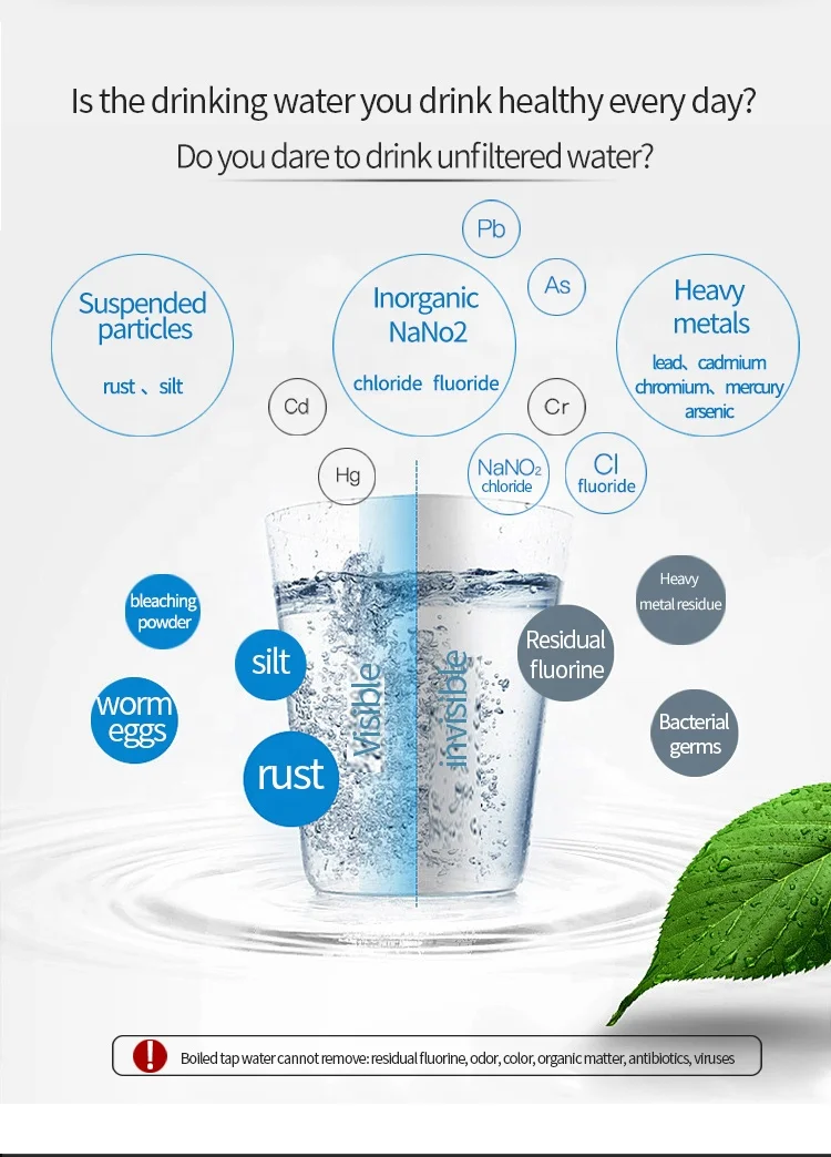 Ultrafiltration System Desktop Pvdf Uf Membrane Water Filtration Home ...