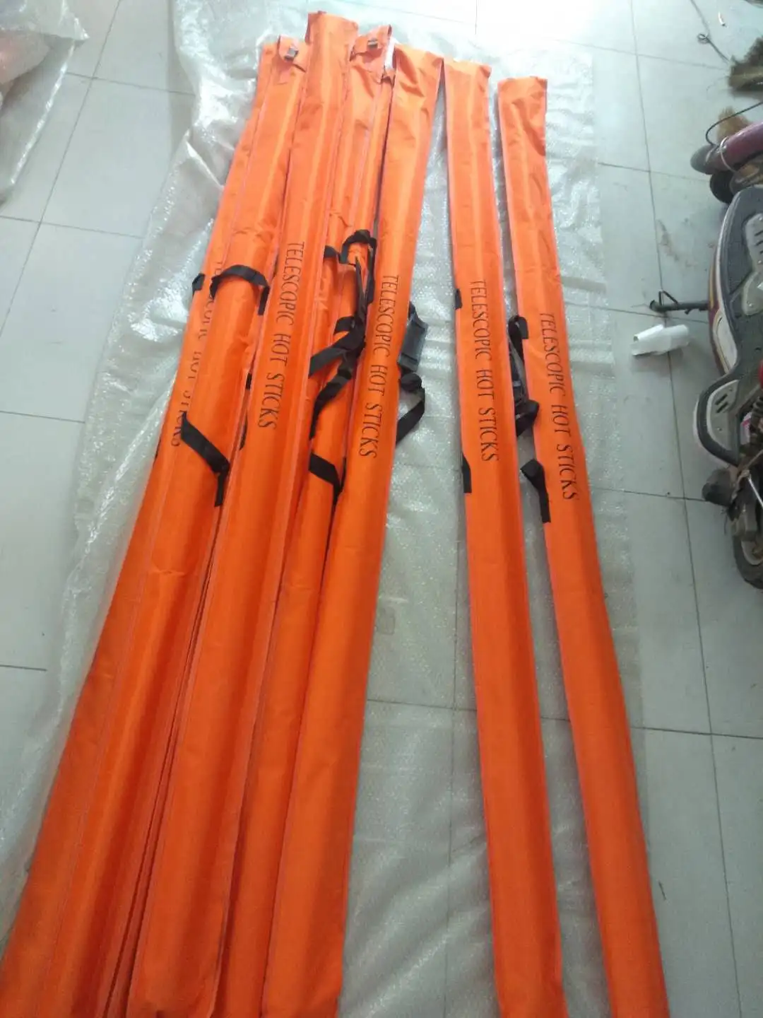 Jiatai Telescopic Hot Stick - 6 Meter High Voltage Insulated Tool