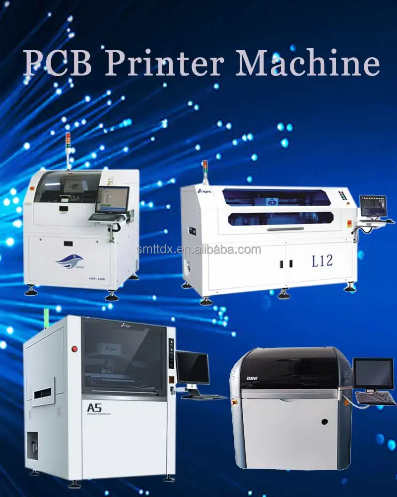 Fully Automatic Solder Paste Printer For Pcbs Precision And Efficiency