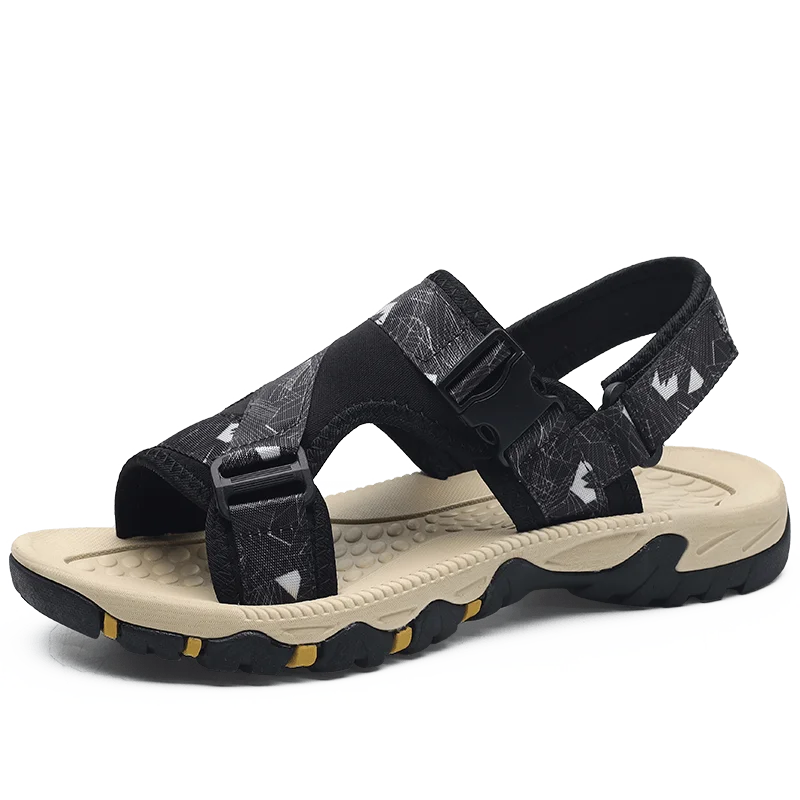 Man Sandals Eva Outdoor Rubber Men Sandals Luxury Shoes Buckle Strap ...