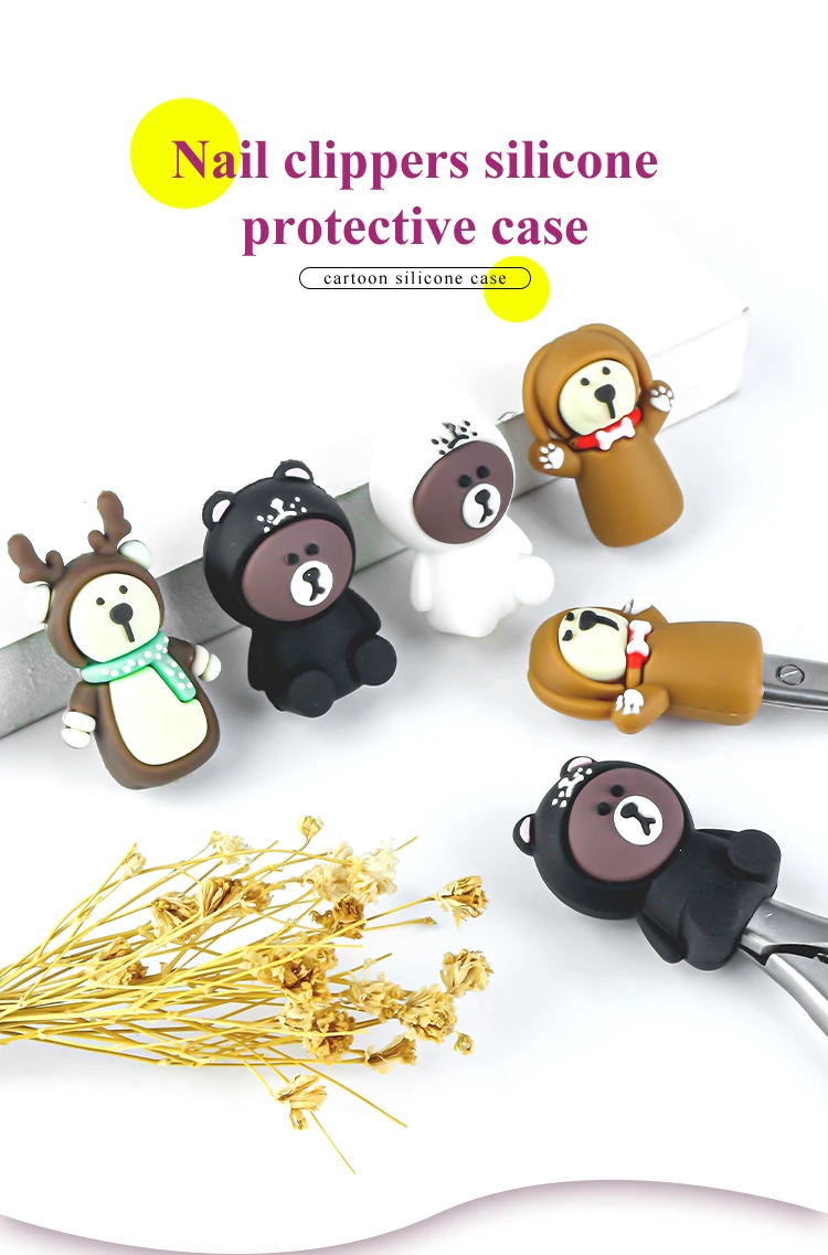 Animals Nipper Protective Cover Sleeve for Nail Cuticle Scissors Dead ...