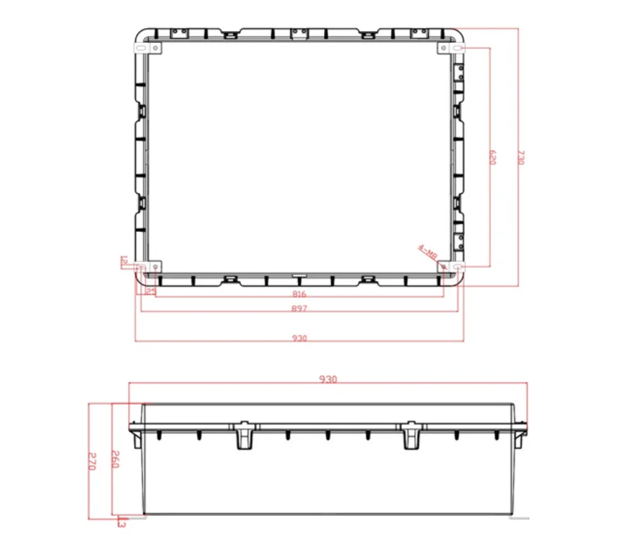 Pv Distribution Box - Buy Ip65 Outdoor Power Distribution Switch Box ...