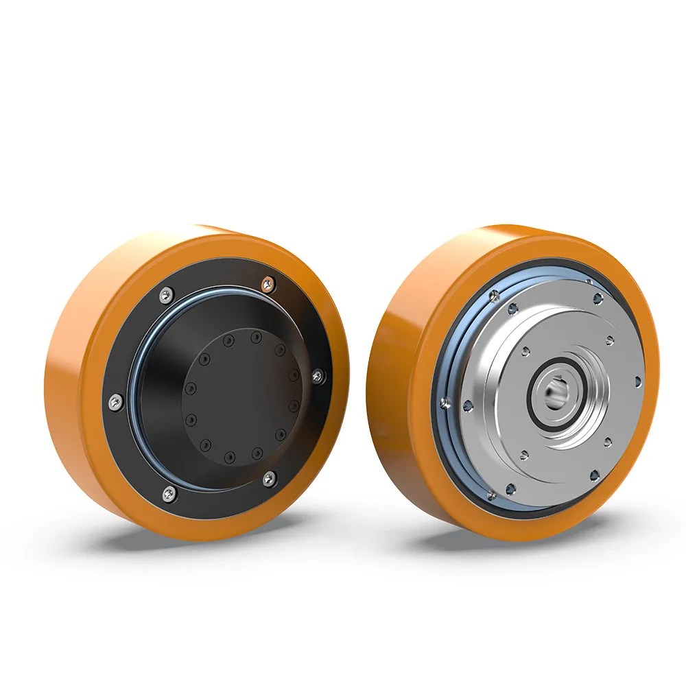 WANSHSIN Horizontal AGV Forklift Drive Wheel Gearbox Robot Chassis ...