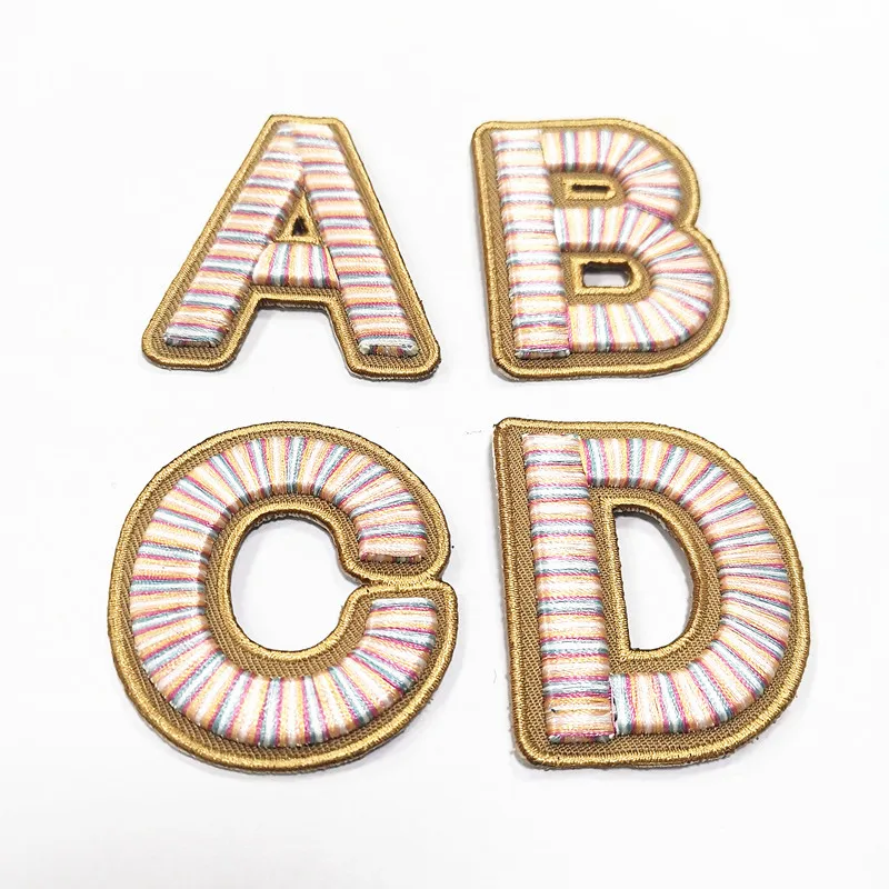 Best Selling 3D Puff Embroidery Alphabets for Hats & Bags