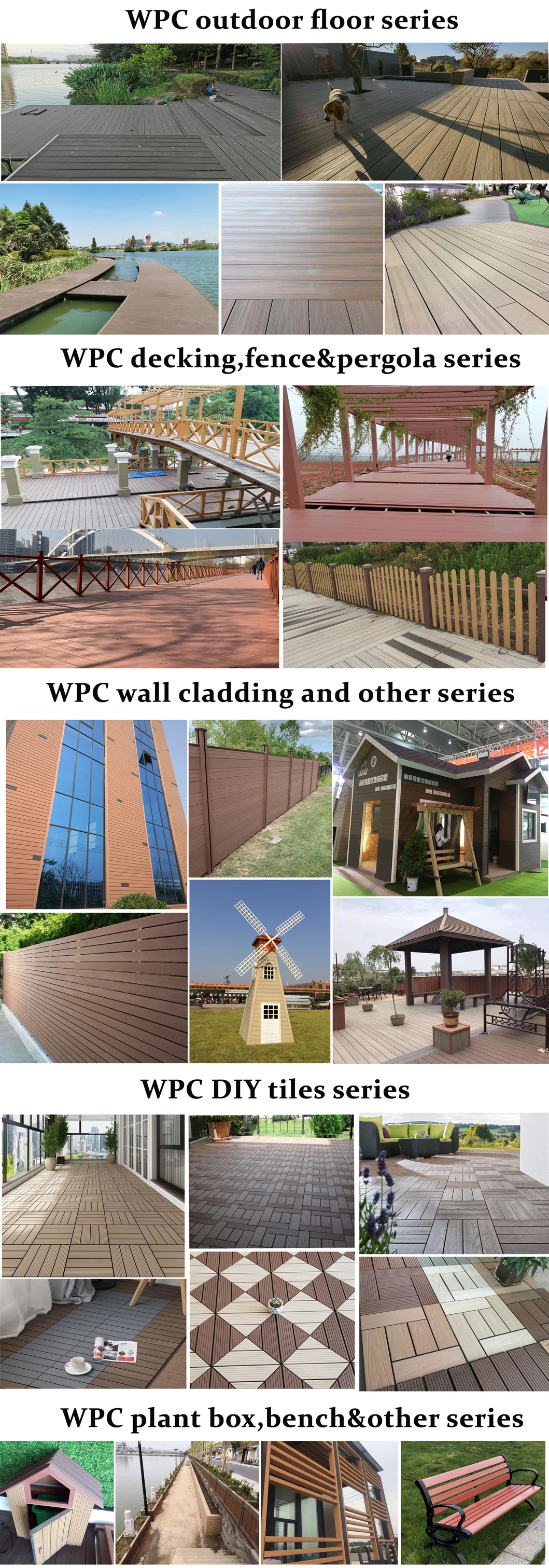 Outdoor Wpc Wooden Cabin Prefab Wood Plastic Composite Dog House With ...