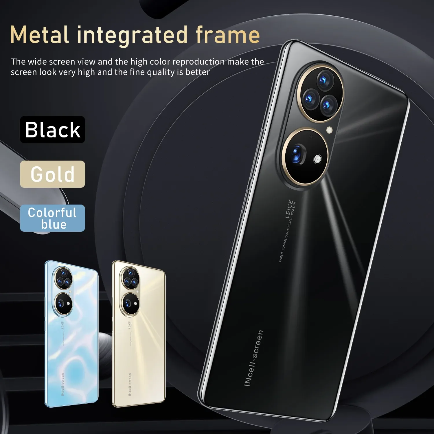 Android 5g Original P50 Pro Smartphone Fingerprint Unlock 16gb+1tb 7.3 ...