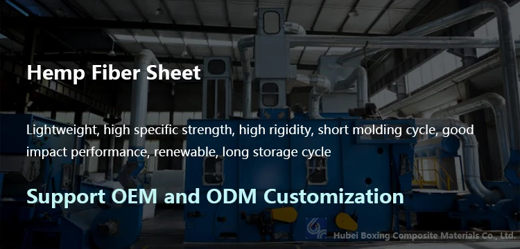 Environmentally Friendly Fiber Board Reinforced Thermoplastics Hemp ...