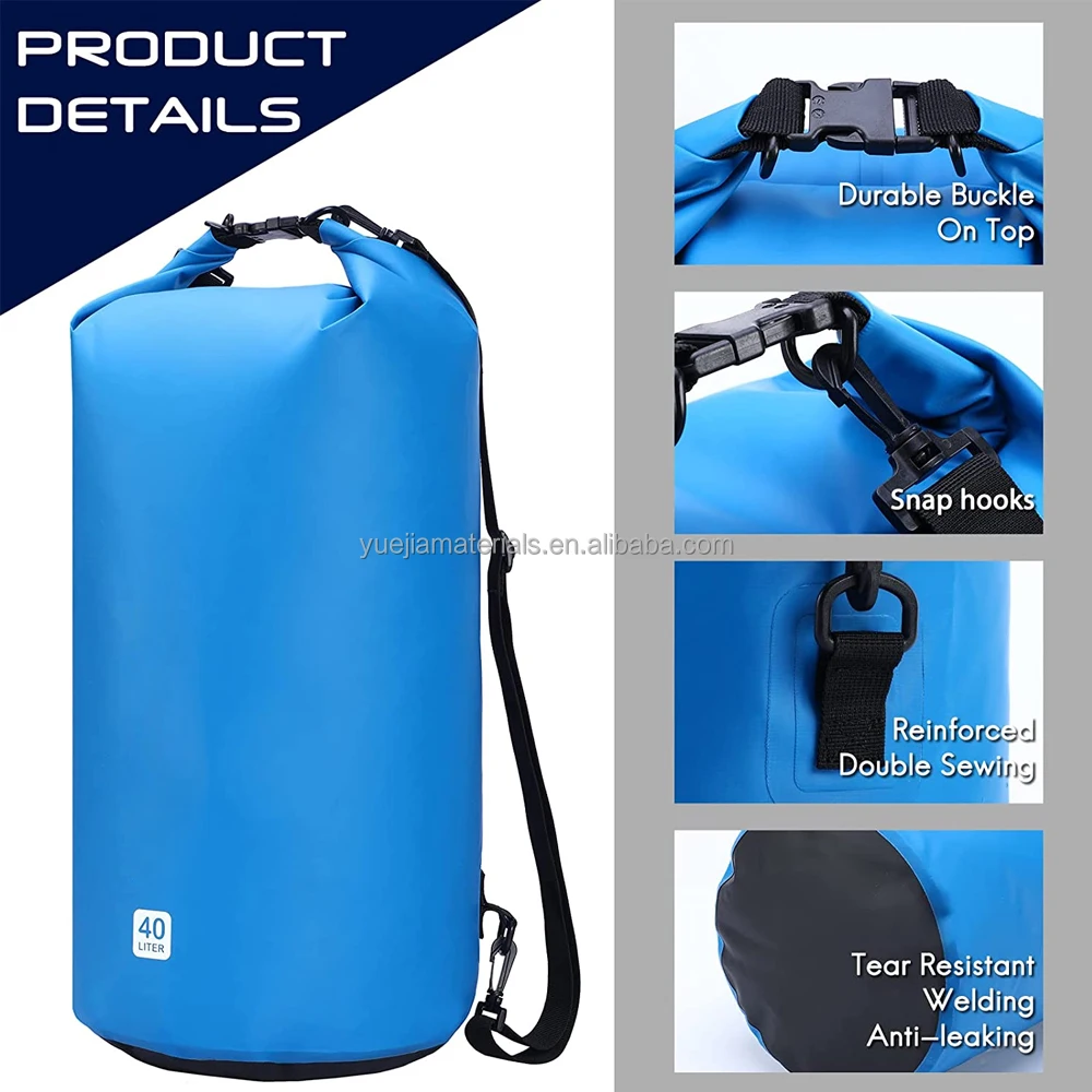 Clear Pvc Waterproof Dry Bag Pack Hiking Water Proof Dry Foldable Back ...
