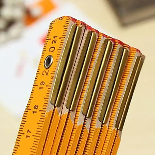 Folding Wooden Stick Ruler, 6-Foot-6-Inch/2-Meter, Custom Logo Options ...