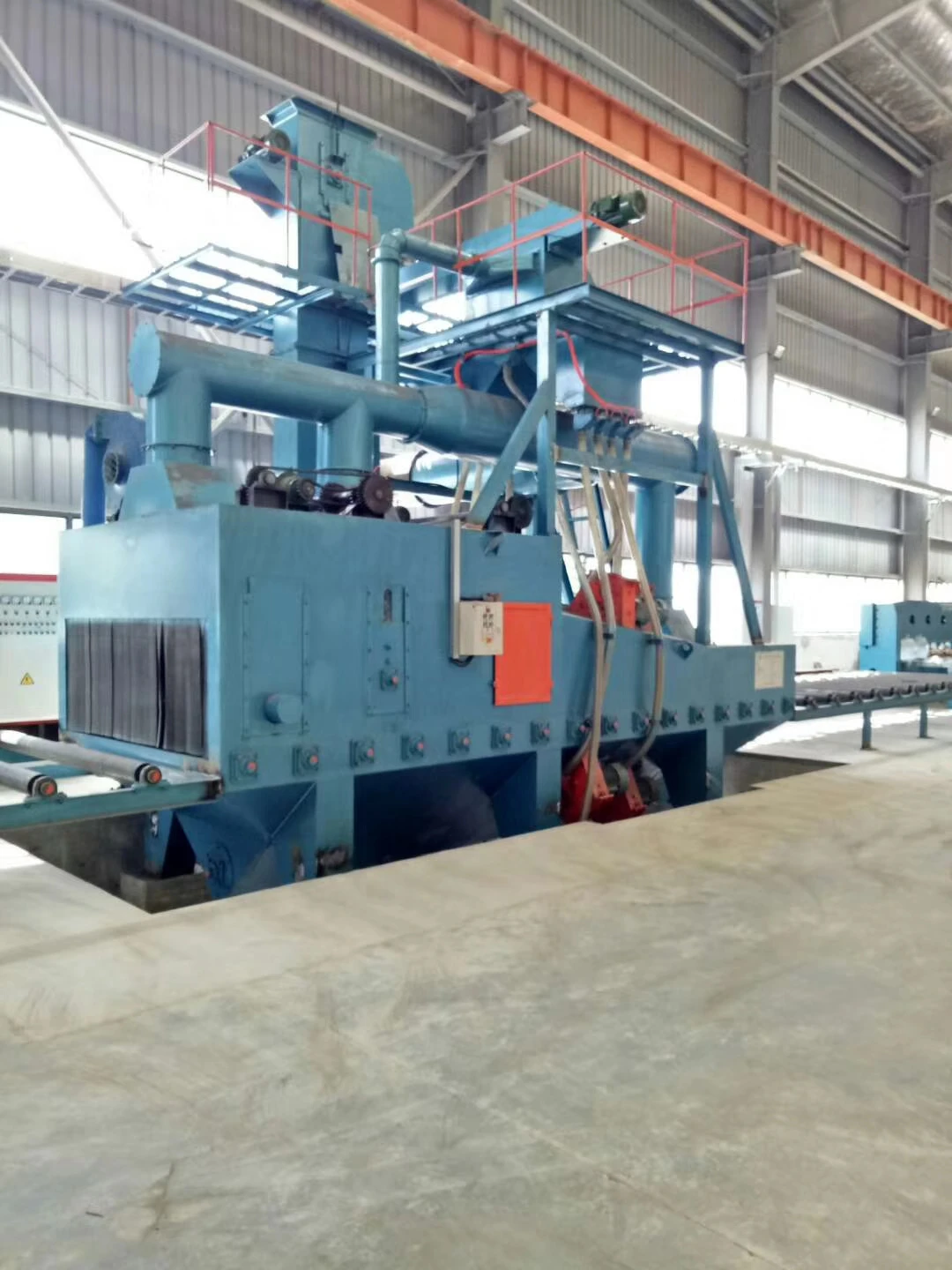 H-beam Shot Blasting Machine Sandblasting Machinesteel Surface ...