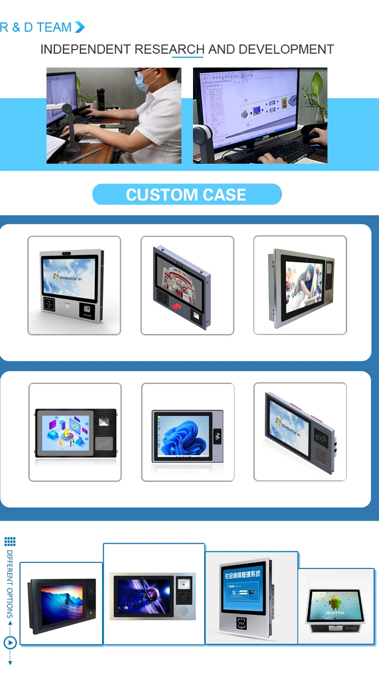 Industrial 21.5 Inch Rs232 Embedded/wall Mount All-in-one Computer Ip65 ...
