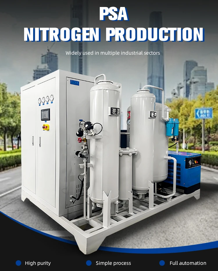 High Purity Certified Industrial PSA Nitrogen Production System with 50 ...